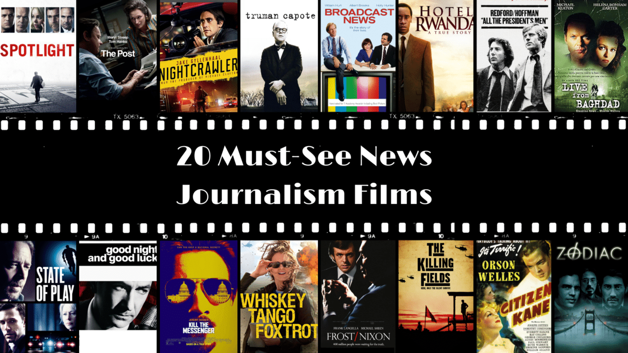 What films should an aspiring journalist watch?