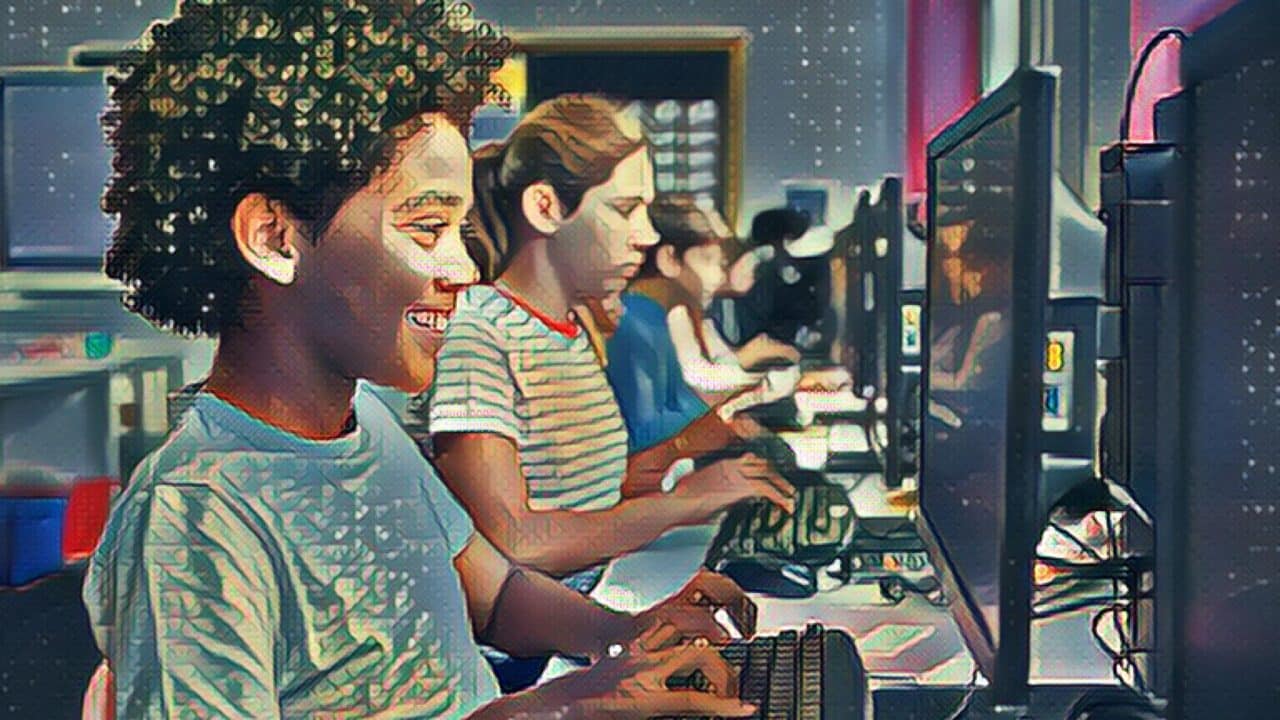 Girls wielding the power of technology