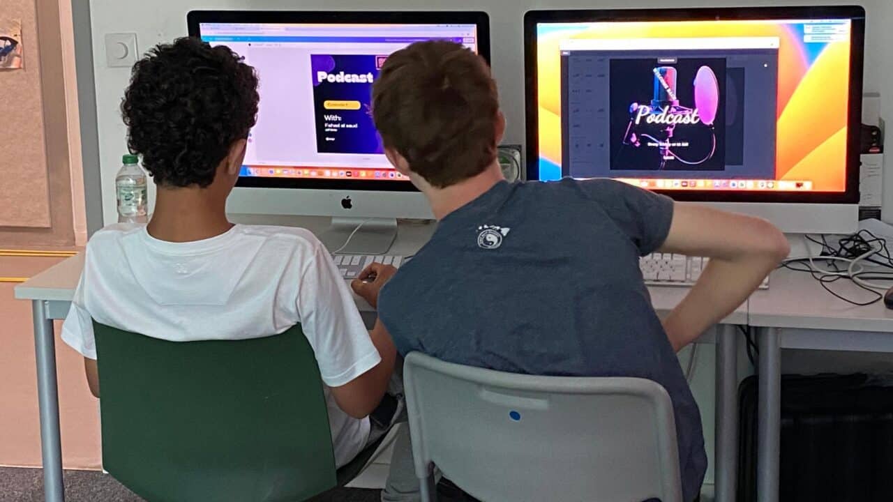 Using one's own voice to tell other people's stories