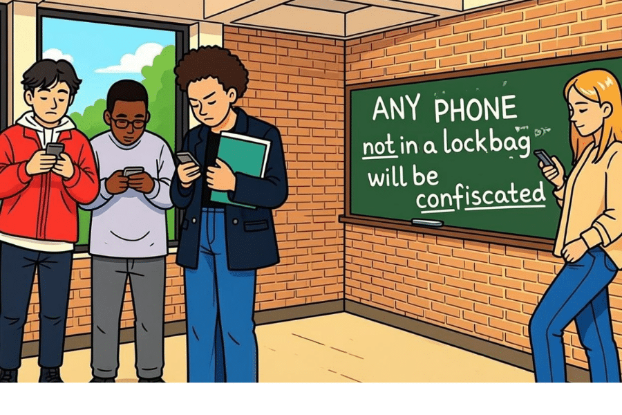 Who Decides? The fight over teen phone use in schools